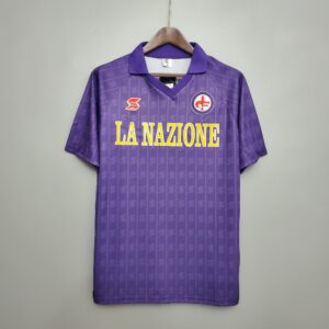 1989-1990 Florence Home Kit - Step onto the Field in Style!