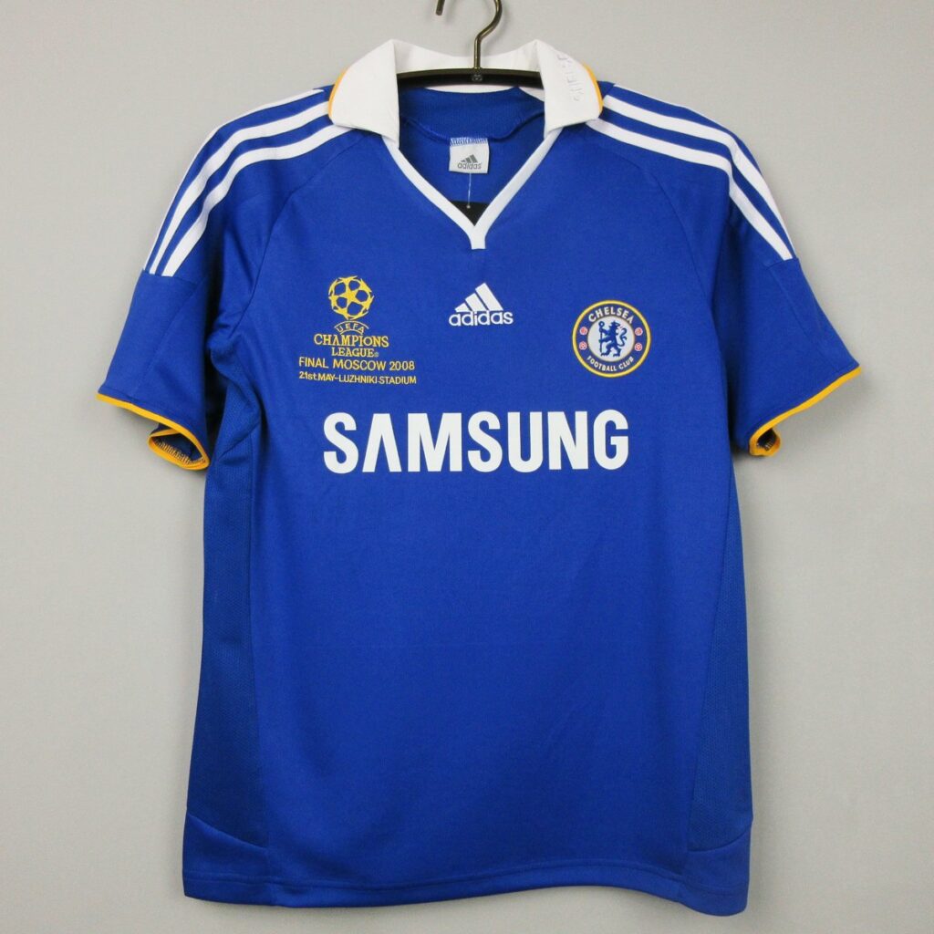 Iconic 2007-2008 Chelsea Home UCL Kit - Show Your Pride