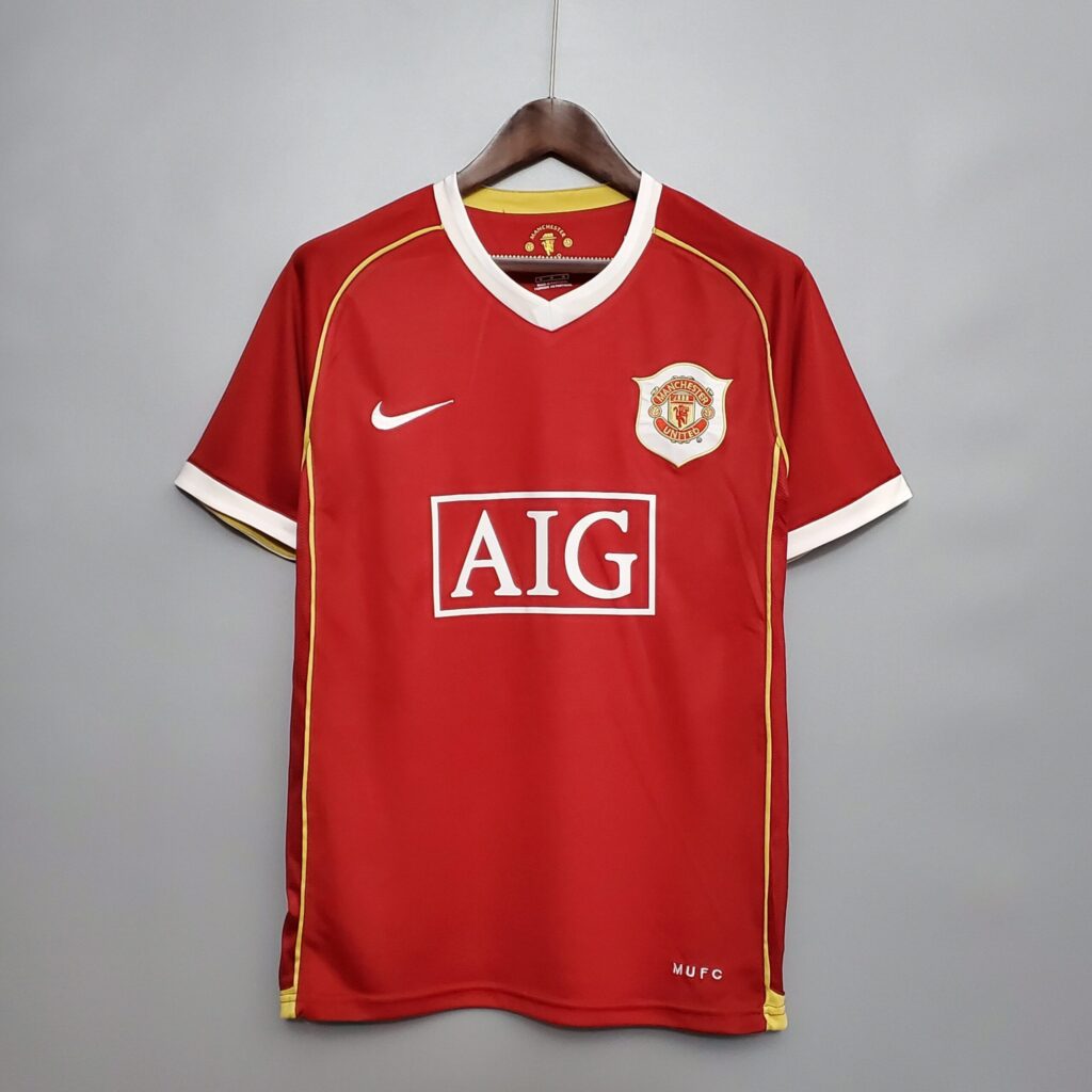 2006-2007 Man United Home Kit - Authentic Jersey