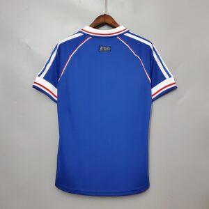 1998 France Home Retro Kit - Retro Style Soccer Jersey