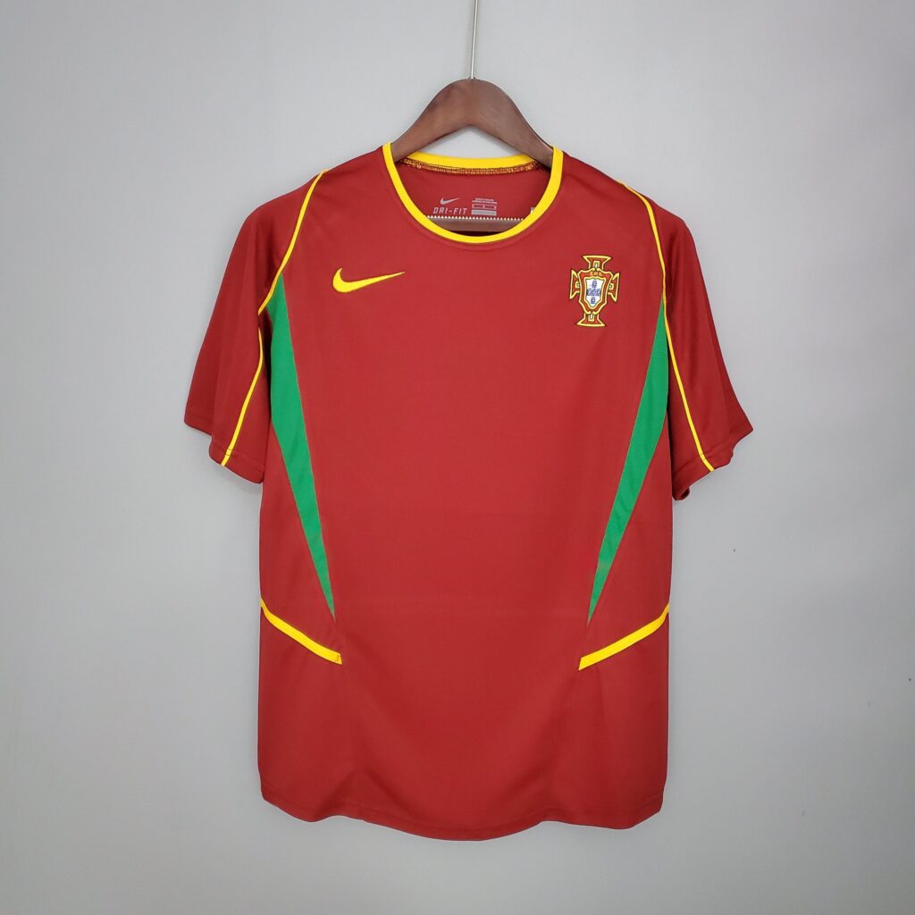 Authentic 2002 Brazil Home Retro Kit