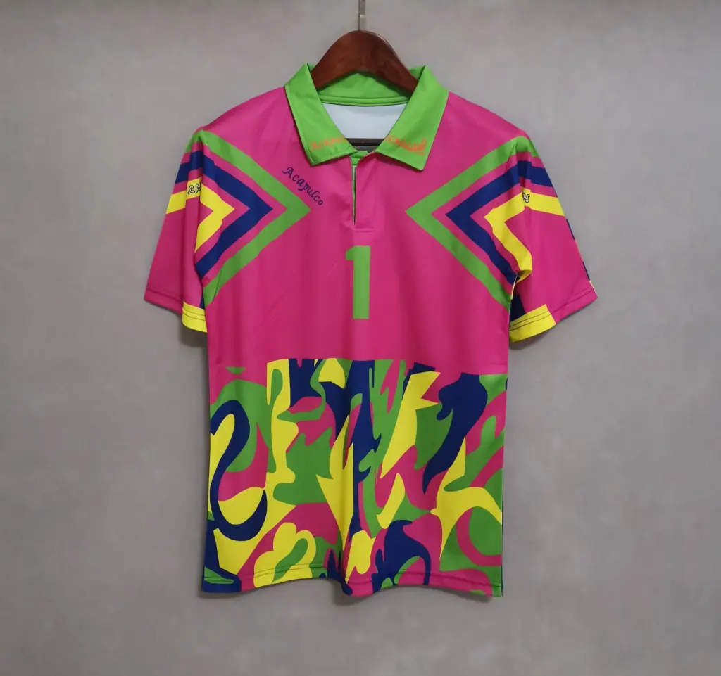 Mexico #1 J Campos Pink Jersey - Stand Out on the Field