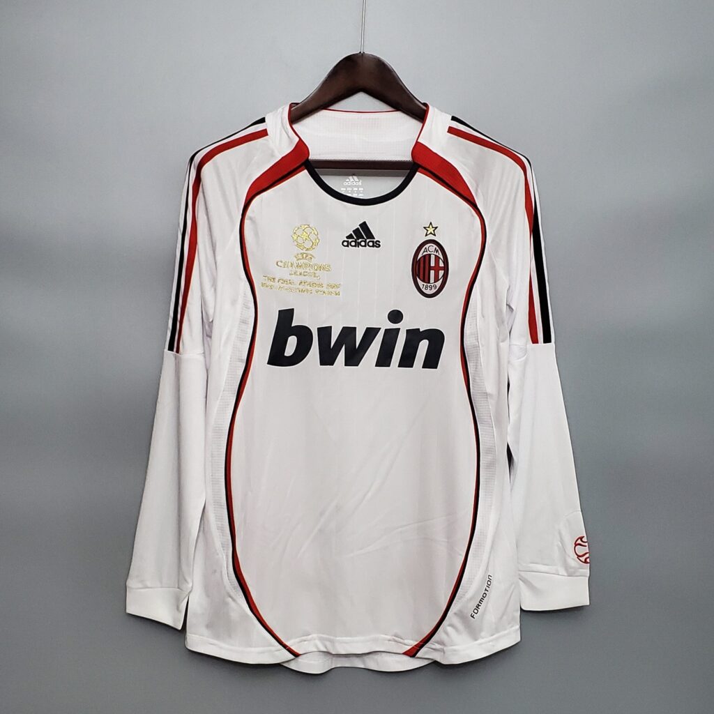 AC Milan Home Retro Kit - 2006-2007 Classic Jersey