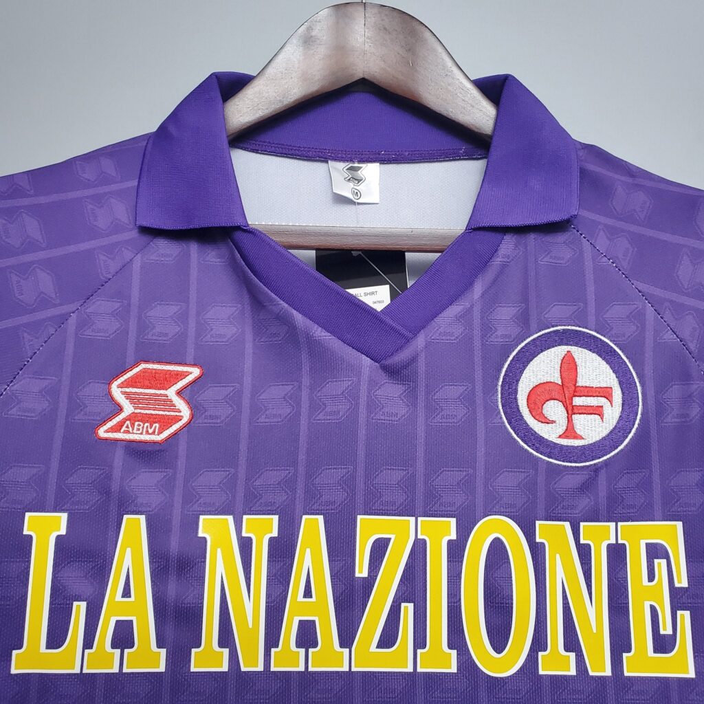 1989-1990 Florence Home Kit - Step onto the Field in Style!