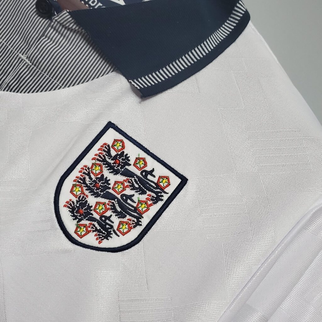 1990 England Home retro kit - Step Back in Time