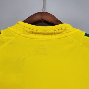 Authentic 2002 Brazil Home Retro Kit