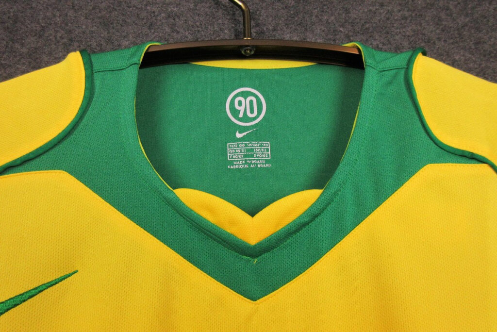 2004 Brazil Home Kit - Authentic Soccer Jersey