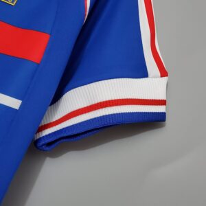 1998 France Home Retro Kit - Retro Style Soccer Jersey