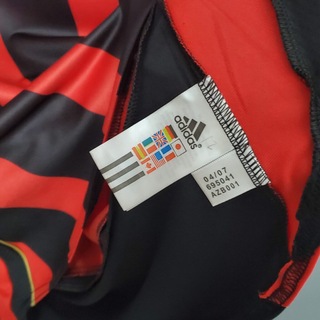 AC Milan Home Retro Kit - 2006-2007 Classic Jersey