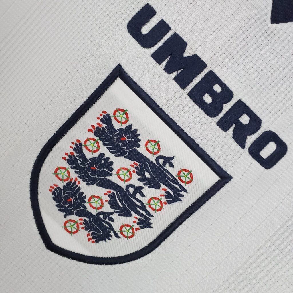 1996 England Home Retro Kit